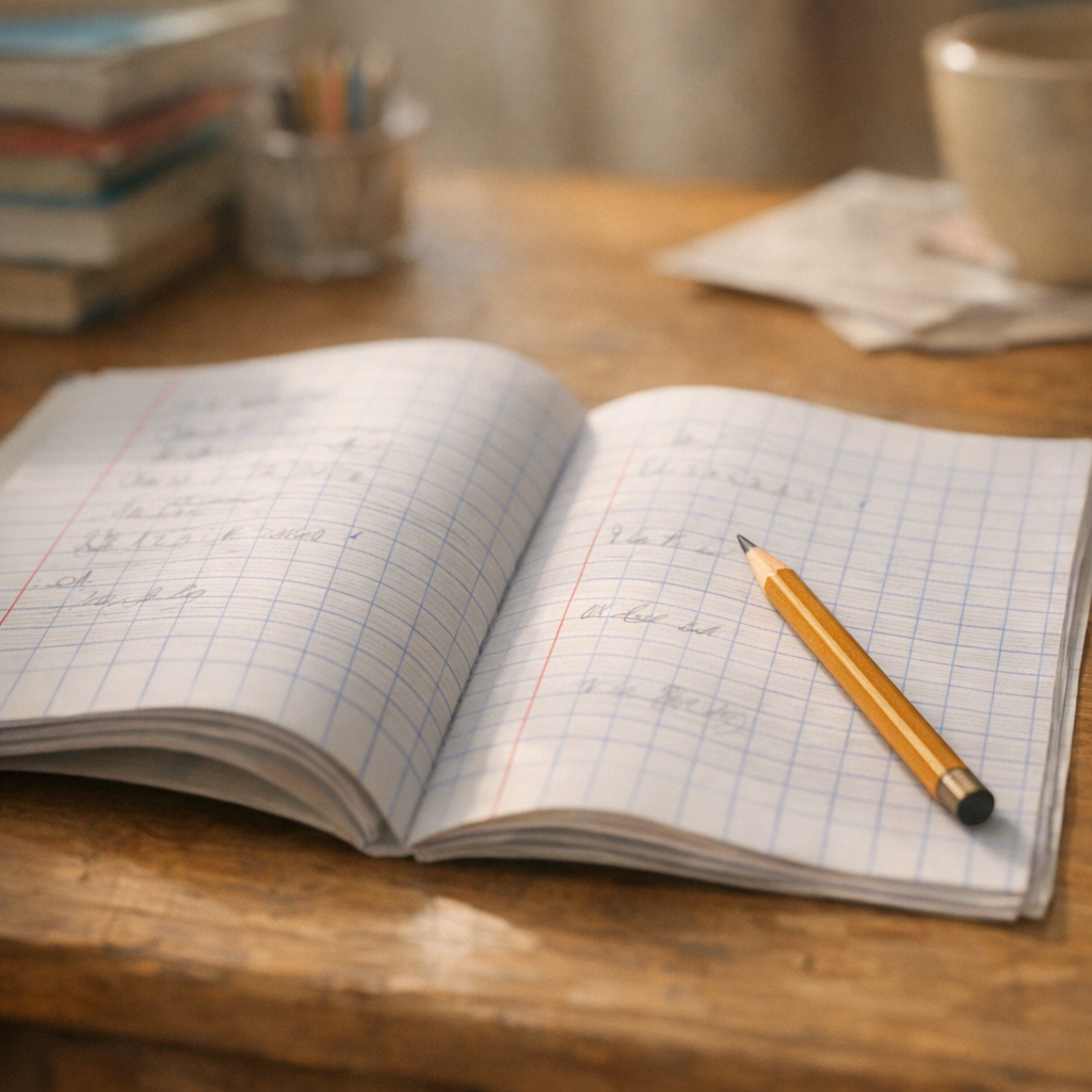 Méthode Un Cahier Un Crayon pour le plan de Travail CE2